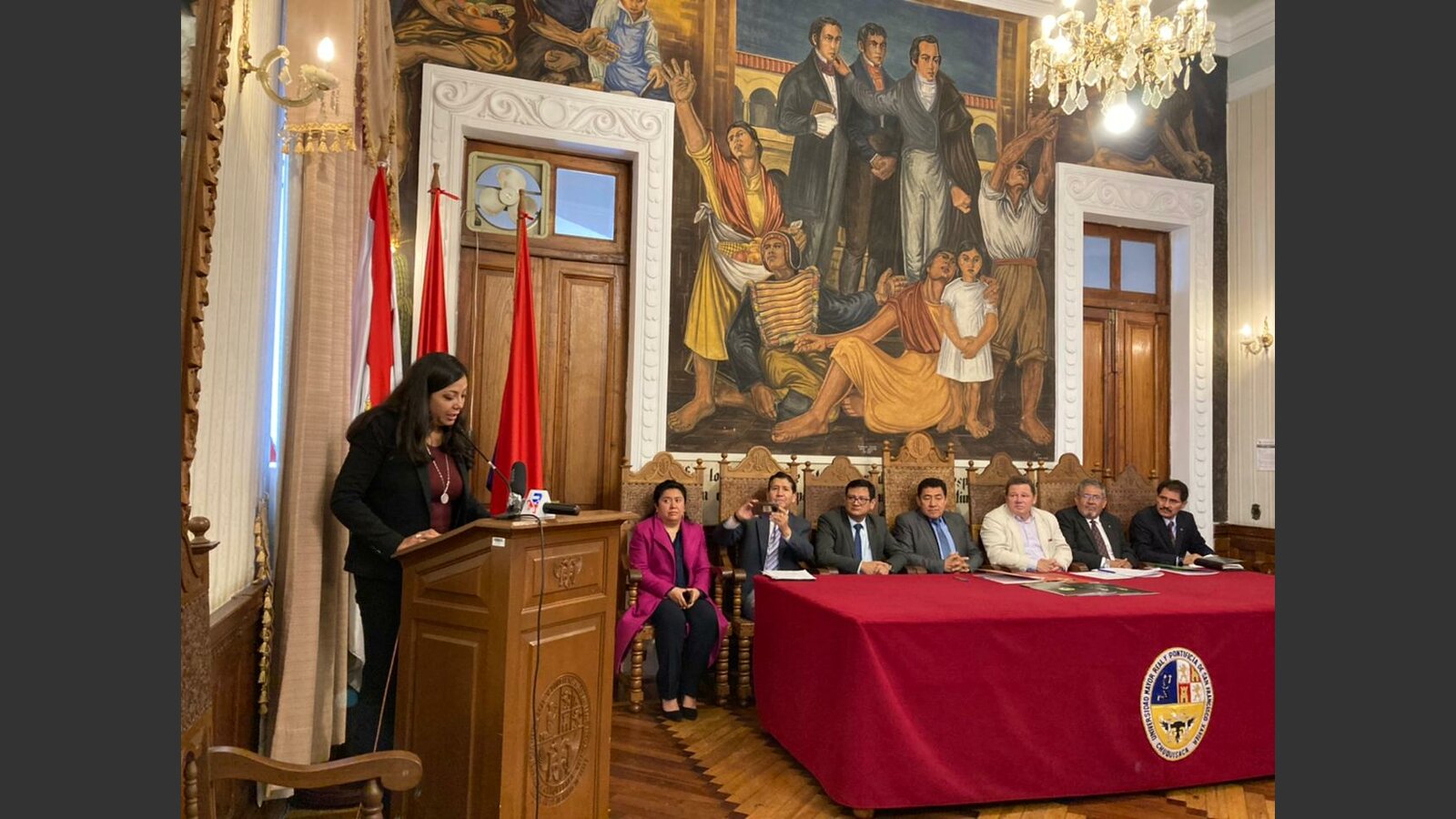 Usfx Y Helvetas Firman Convenio Helvetas